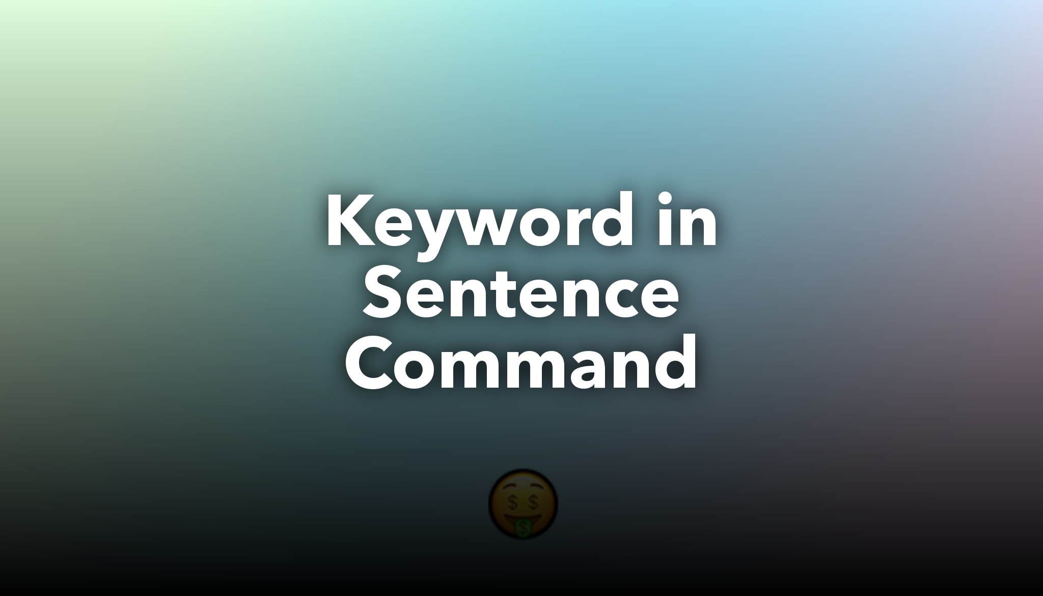 Keyword in Sentence Command | nichesss