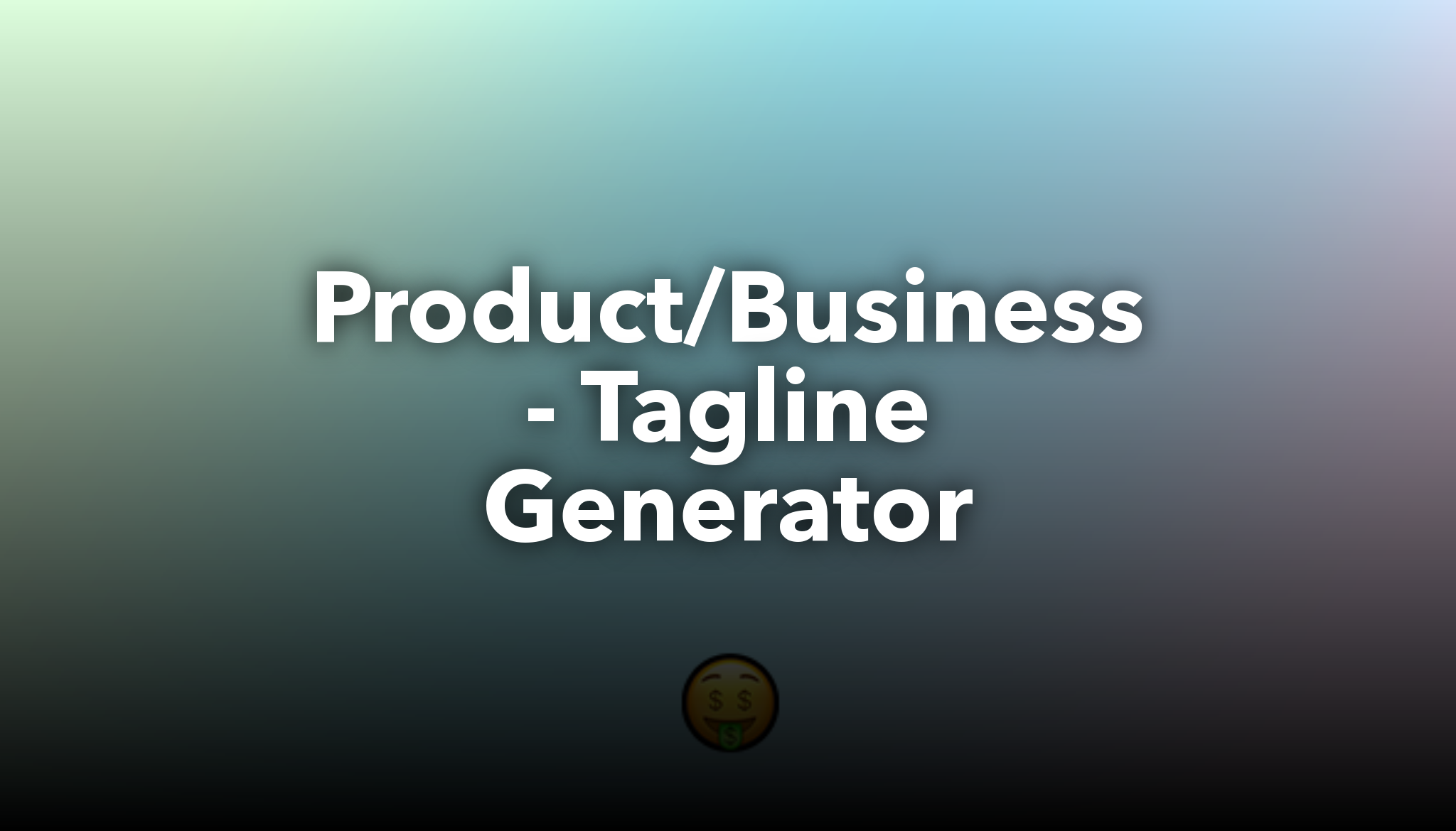 Product/Business - Tagline Generator | nichesss