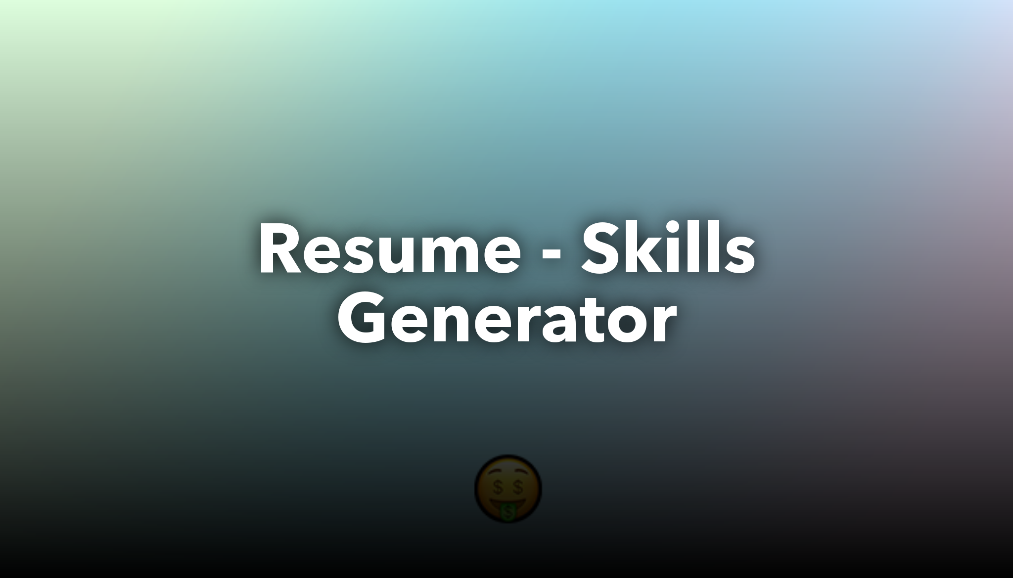 Resume - Skills Generator | nichesss