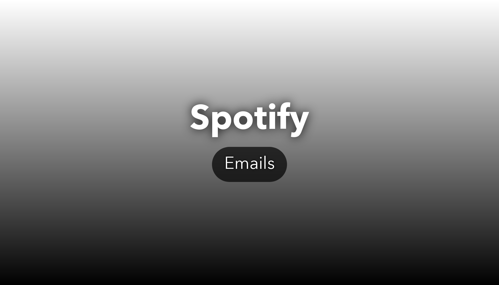 Spotify Emails 📧 | nichesss